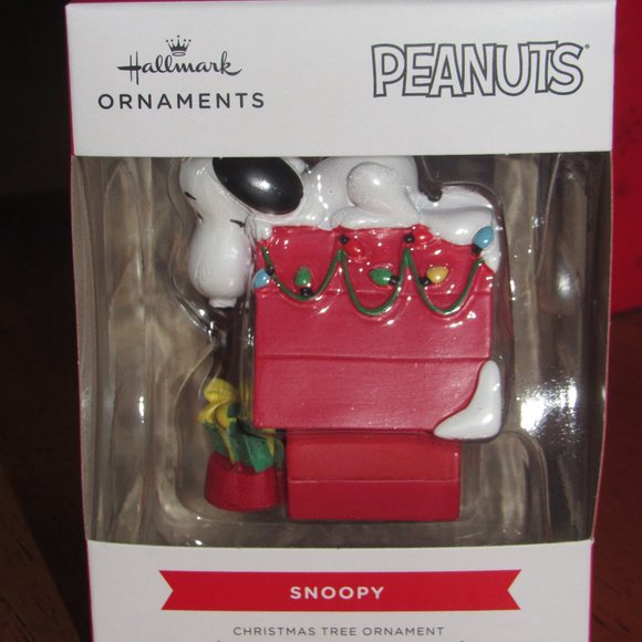 Hallmark | Holiday | Hallmark Christmas Tree Ornament Peanuts Snoopy ...